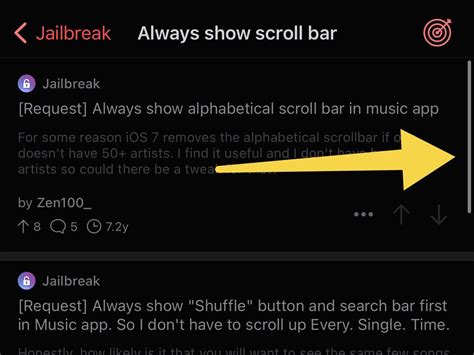 Request Always Show The Scroll Bar R Jailbreak