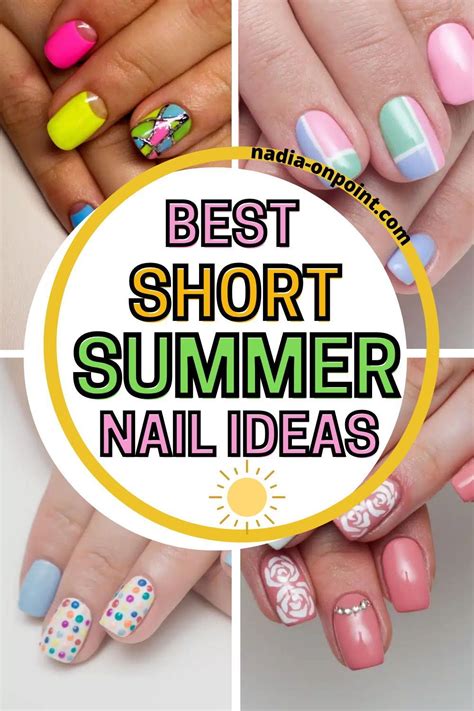 Short Summer Nails Trendy