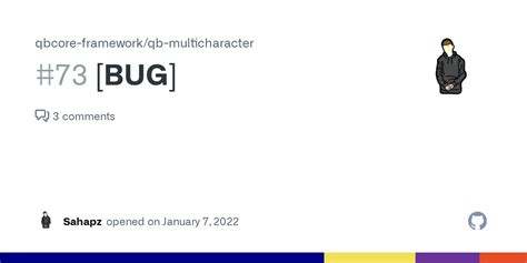 [bug] · Issue 73 · Qbcore Framework Qb Multicharacter · Github