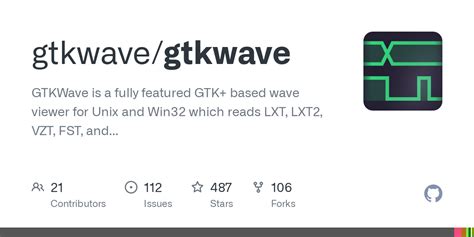Github Gtkwavegtkwave Gtkwave Is A Fully Featured Gtk Based Wave Viewer For Unix And Win32