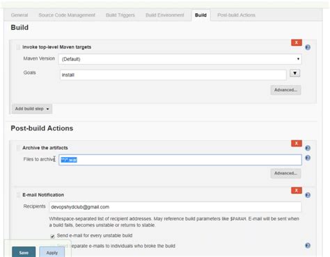 Jenkins Underground Email Notifications Nexus Part 2 Devops Underground