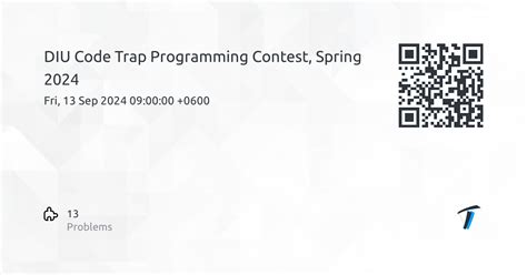 Diu Code Trap Programming Contest Spring 2024 Toph