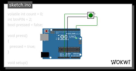 Contador De Interrupcao Wokwi Esp32 Stm32 Arduino Simulator