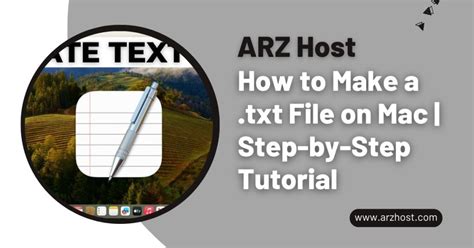 How To Make A Txt File On Mac Quick And Easy Guide