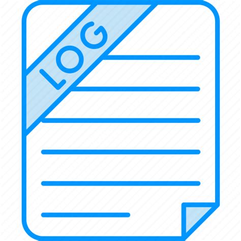 Log File Icon Download On Iconfinder On Iconfinder