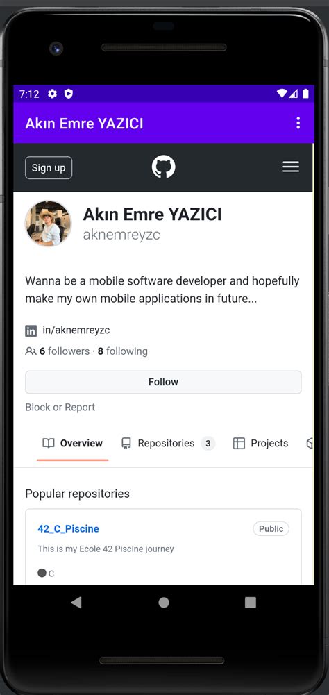 GitHub Akinemreyazici Auto Biography App Turkcell Kotlin Bootcamp