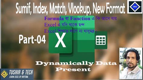 How To Create A New Format Of Dynamically Function In Excel Part04 Youtube