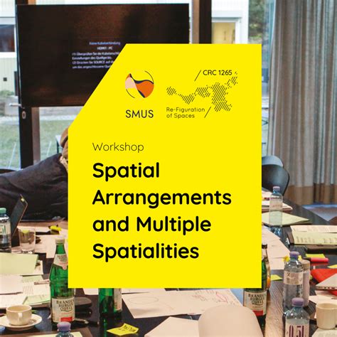 Workshop Spatial Arrangements And Multiple Spatialities Sfb 1265 „re Figuration Von Räumen