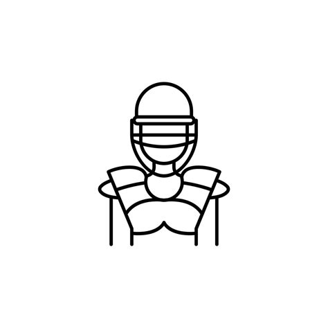 Béisbol Receptor Vector Icono Ilustración 23196776 Vector En Vecteezy