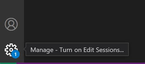 Turn On Edit Sessions Makes Badge Show 1 · Issue 160476 · Microsoftvscode · Github