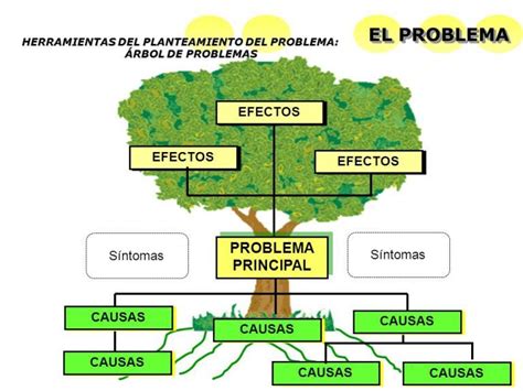 Árbol De Problemas Arbol De Problemas Arbol De Objetivos Planeacion