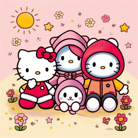 Hello Kitty And Friends Meet The Iconic Sanrio Characters Hello Kitty Pajamas