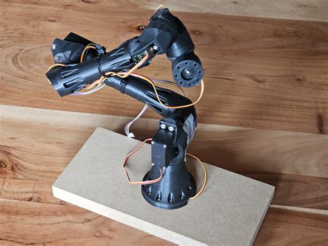 6dof Robot Arm Modular Cheap Educational By Sydaio Download Free Stl Model
