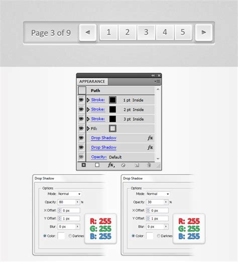 quick tip create a simple pagination bar using the appearance panel