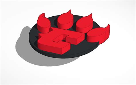 3d Design Conrad Jibbitz Tinkercad