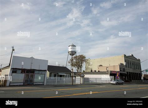 Lockeford California Usa April 17 2023 The Lockeford Water Tower