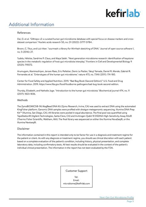 Gut Microbiome Analysis Kefir Lab
