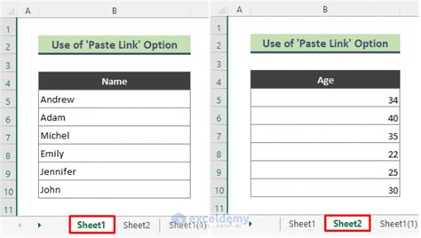 How To Link Multiple Cells From Another Worksheet In Excel 5 Easy Ways