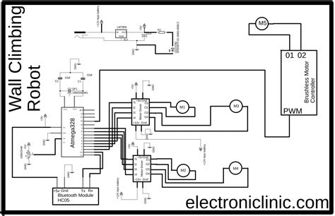 Wall Climbing Robot Car Using Arduino Bluetooth And Android App