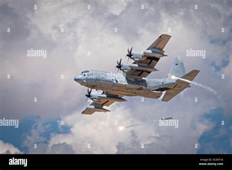 A U S Marine Corps Kc 130j Super Hercules Aircraft Assigned To The