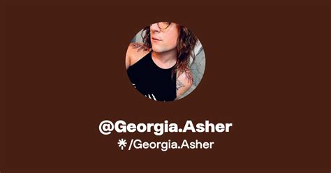 Georgiaasher Instagram Tiktok Linktree