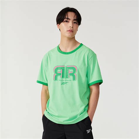 Double R 로고 티셔츠 그린 감도 깊은 취향 셀렉트샵 29cm