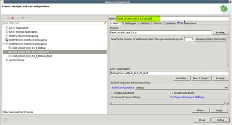 Solved How Attach To Running Program Nxp Community