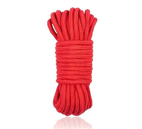 1x10m Bondage Rope Red For Bdsm Etsy