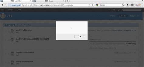 XSS Cx Blog CVE Stored XSS XXE OS X Server V APPLE SA HTML