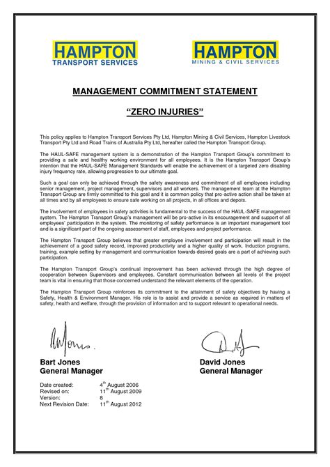 Personal Safety Commitment Quotes Quotesgram