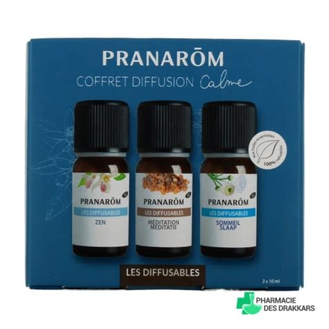 Pranarom Coffret Diffusion Les Diffusables