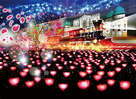 全国ランキング第1位にて日本三大イルミネーションに認定された、あしかがフラワーパーク『光の花の庭～flower Fantasy2022～』が