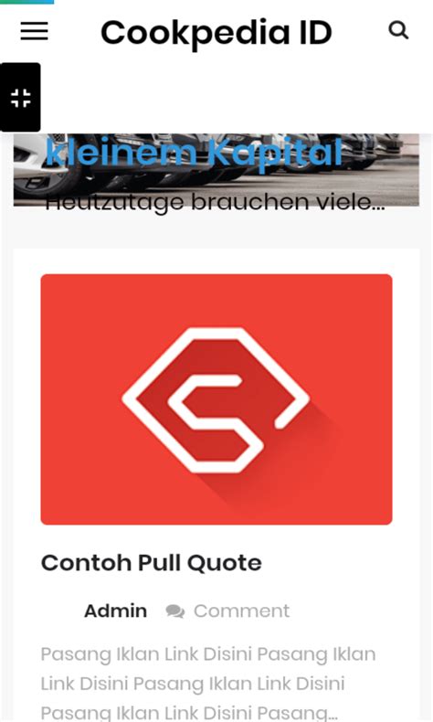 Cara Membuat Fitur Fullscreen Dengan Javascript Di Blogger Inwepo