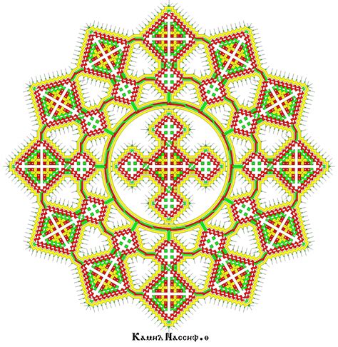 Coptic Cross Iota Art