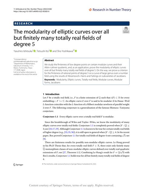 The Modularity Of Elliptic Curves Over All But Finitely Many Totally