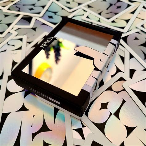 Holo Error Lucid Hand Cut Led Infinity Mirror Playing Cards By 3decks