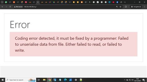 Moodle Error Coding Error Detected It Must Be Fixed By A Programmer Jurnalku By Fajar Himawan