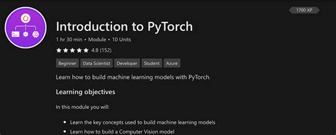 Learn Pytorch From Microsoft For Free By Manpreet Singh Medium
