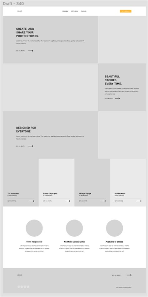 Sitio De Fotografía Construído Con Html Y Css Grid V