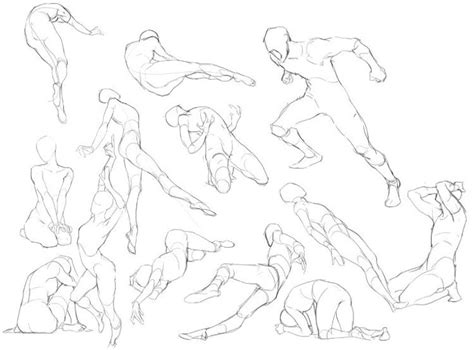 Pin By Logan On Crouching Poses Figure Drawing Reference Figure