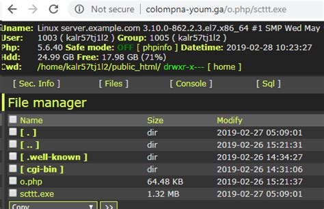 JaromirHorejsi On Twitter Hacked Website With Active Webshell