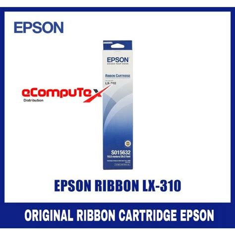 Ribbon Cartridge Catridge Pita Printer Epson Rc Lx310 Lx 310