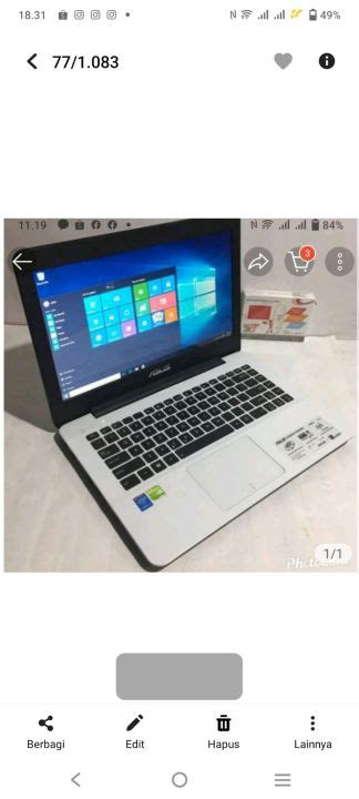 Laptop Asus Lazada Indonesia