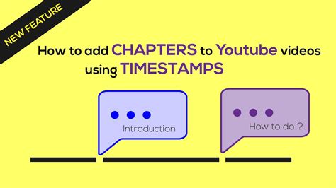 Add Chapters To Your Videos Using Timestamps Youtube