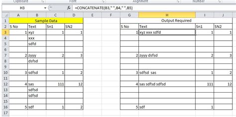 Wanted Help In Creating A Macro For Concatenating Cell Values Till Microsoft Community