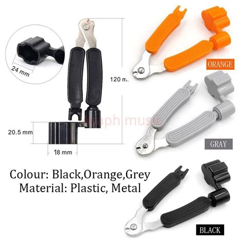 3 in 1 multifunction guitar string winder string pin puller string