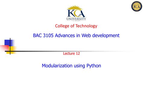Solution Lect12 Modularization In Python Programming Studypool