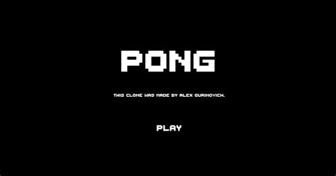 Github Alexguri Pong Clone With Unity This Is My First Ever D Game Made With C And Unity