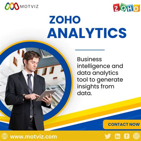 Zohoanalytics Dataanalytics Businessintelligence Datainsights