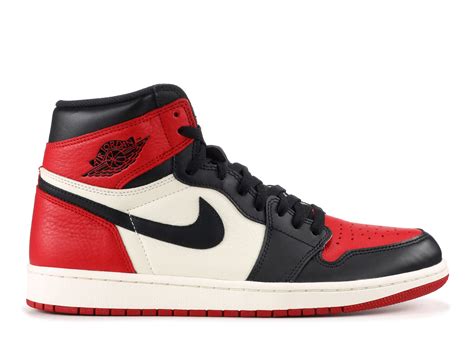 Jordan 1 Retro High Og Bred Toe Air Jordan 555088 610 Gym Red